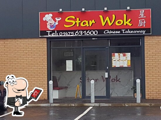 Menu at Star Wok restaurant, Greenock