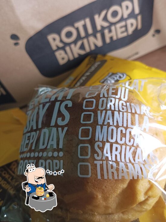 Menu at ROPI Roti Kopi Indralaya, Timbangan