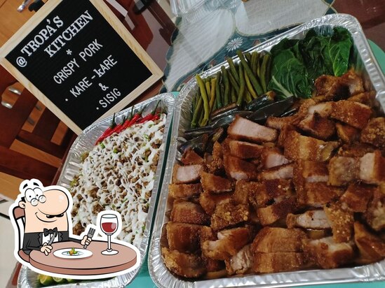 Menu at Tropa's Kitchen restaurant, Guiguinto