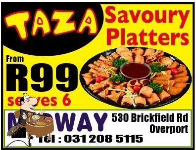 TAZA MIDWAY FOODS, Durban - Restaurant menu, prices and reviews