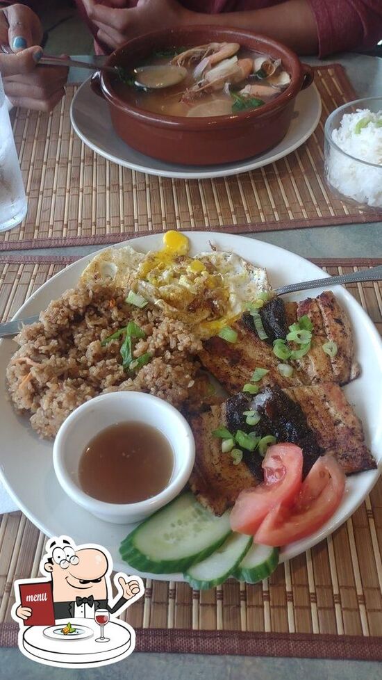 Menu at The Narra Tree restaurant, Savannah