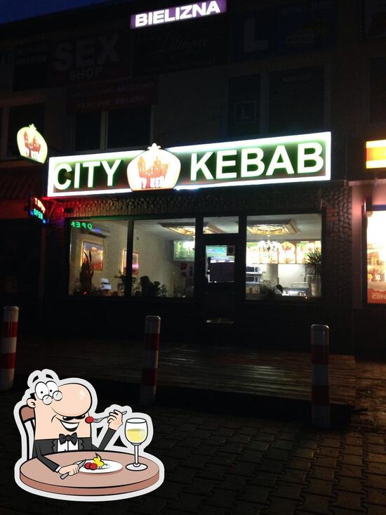 Carta del restaurante City Kebab, Varsovia, Patriotów 217A