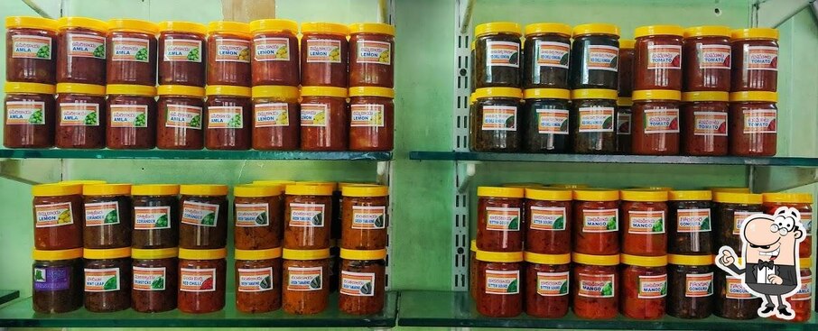 Menu at Laxmi Ghee stores, Vijayawada