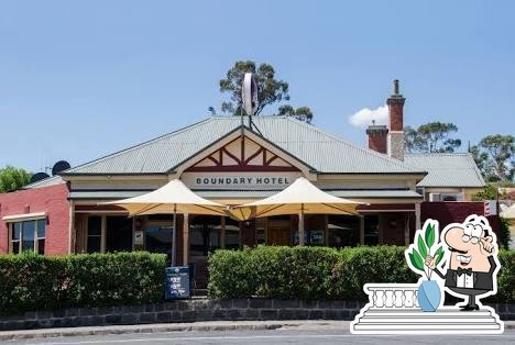 Menu at Old Boundary Hotel pub & bar, Bendigo