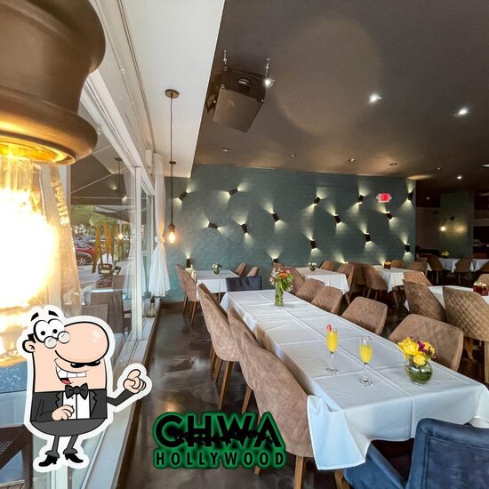 Menu at Chwa Hollywood restaurant, Hollywood