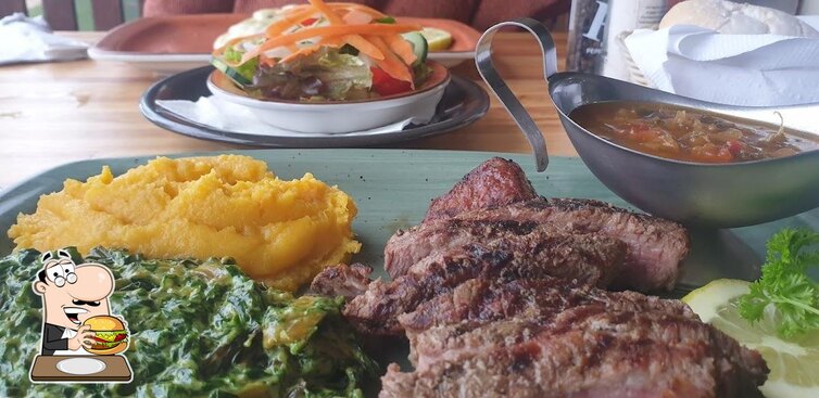 Menu at Calisto’s restaurant, Durban