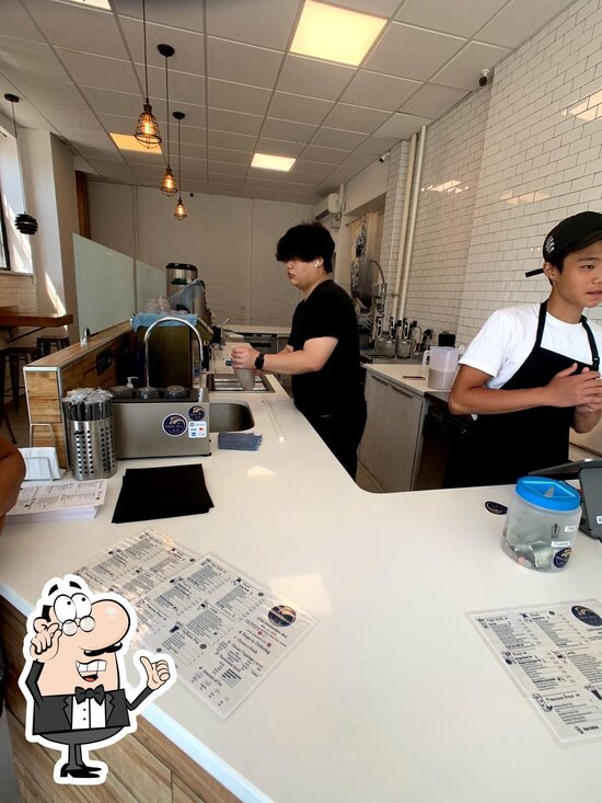 Menu at Tidal Tea cafe, New York City