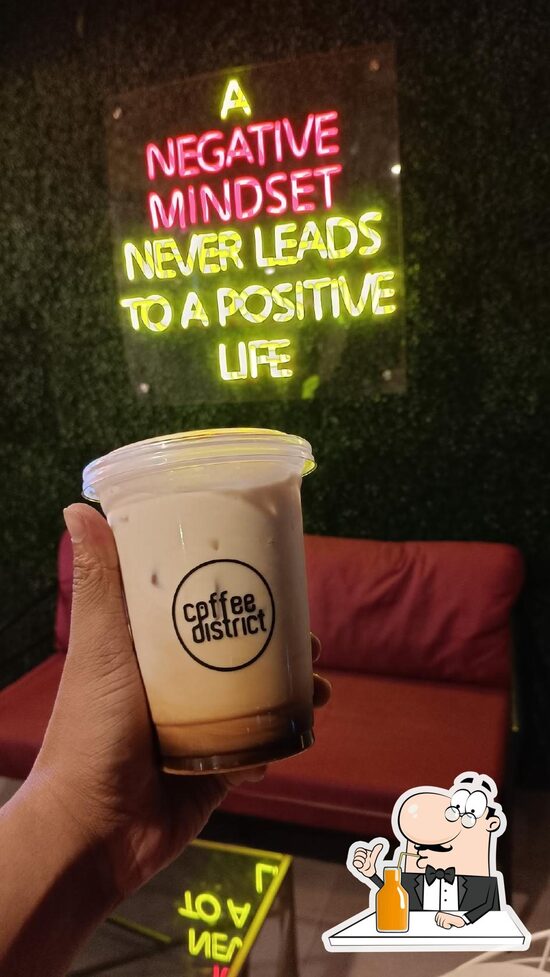 Menu at Coffee District, Sogod