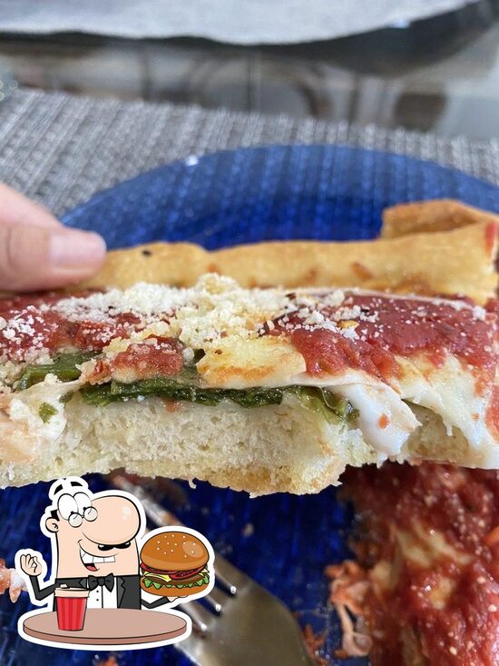 Menu at Fat Ricky's pizzeria, Tinley Park, S Harlem Ave