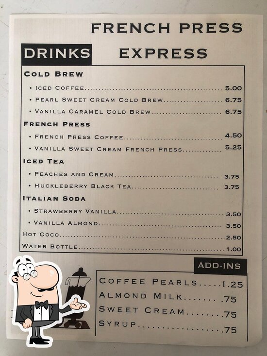 French Press Express, Meridian - Restaurant menu, prices and reviews