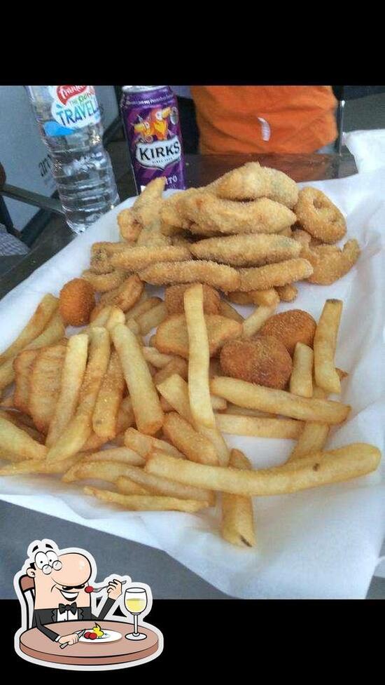Menu at Atlantis seafood fast food, Strathpine