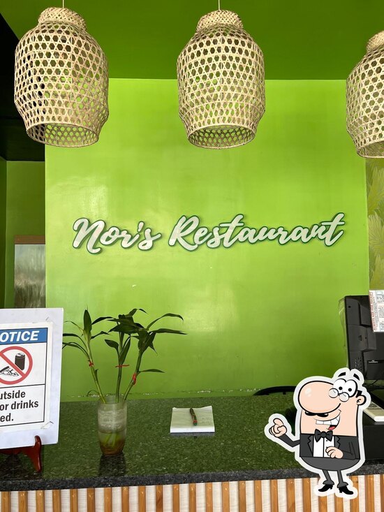 Menu at Nor’s Restaurant, Cebu City