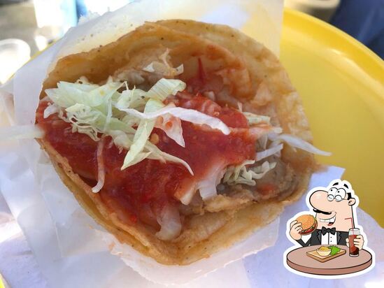 Menu at Taco Stand restaurant, Tijuana, Av. C Niños Héroes 588