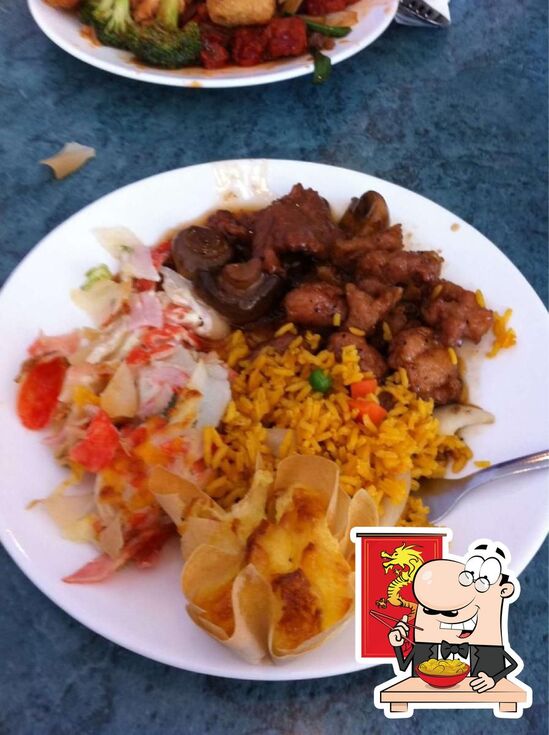 Menu at Hong Kong Buffet restaurant, Lowell