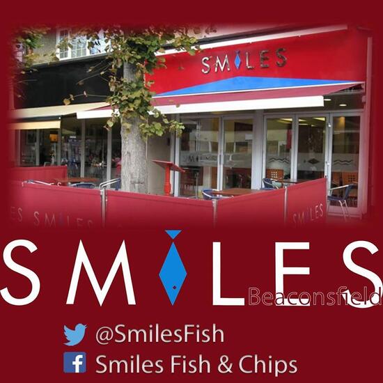 Menu at Smiles fast food, Beaconsfield