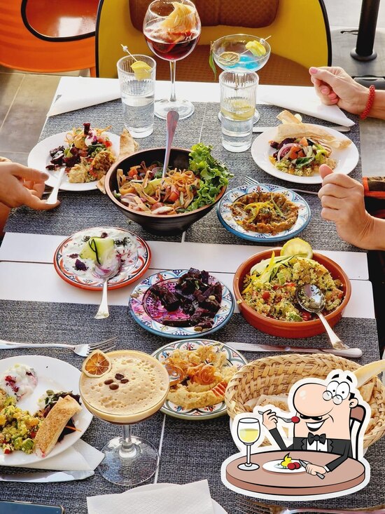 Menu at Zaz restaurant, Agadir