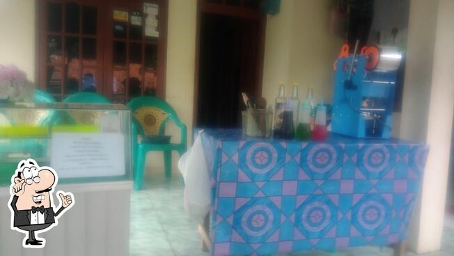 Menu at "Alisha cell" cafe, Cilangkap