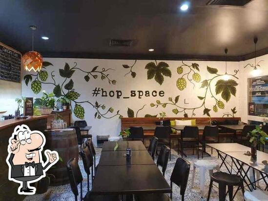 Menu at #hop_space restaurant, Springwood