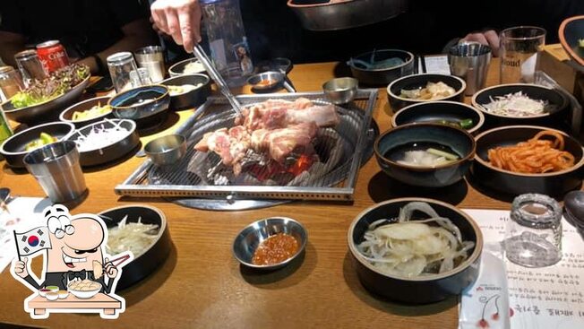 Menu at Hansong restaurant, Incheon