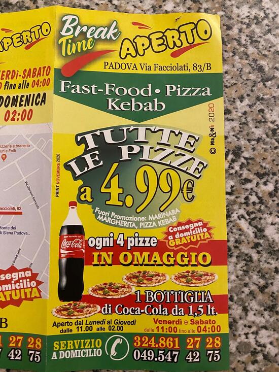 Donner & Pizza restaurant, Padua - Restaurant reviews
