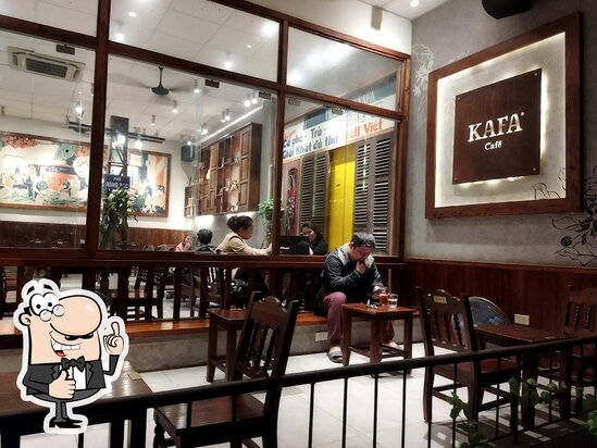 Menu at KAFA Café, Hanoi