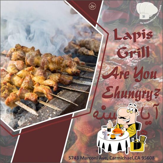 Lapis Grill کباب پزی لاجورد, Carmichael - Restaurant menu, prices and ...