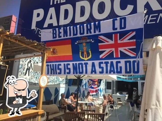 Menu at The Paddock Bar Benidorm, Benidorm