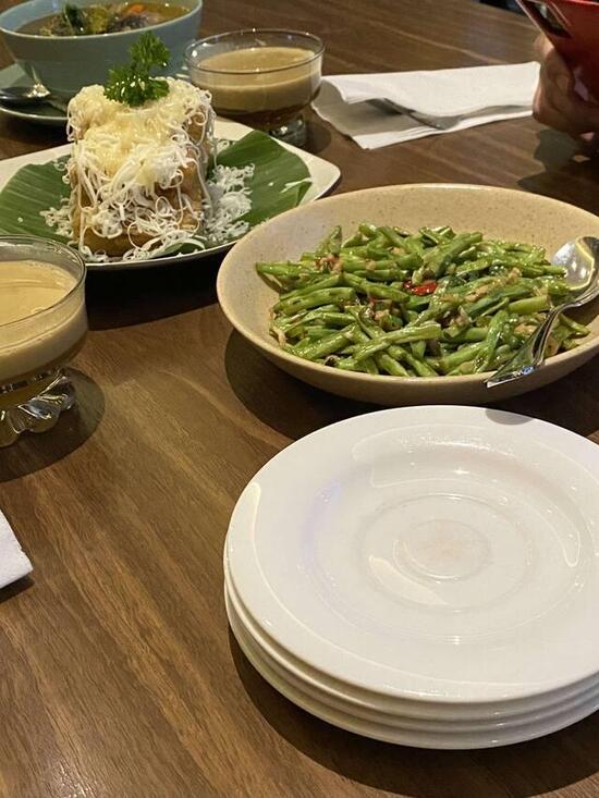Menu at Cacamarica restaurant, Jakarta, Menara Sun Life