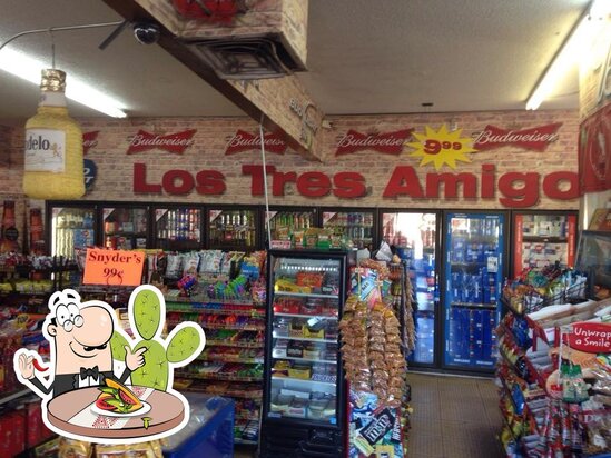 Menu at Los Tres Amigos restaurant, Mesa