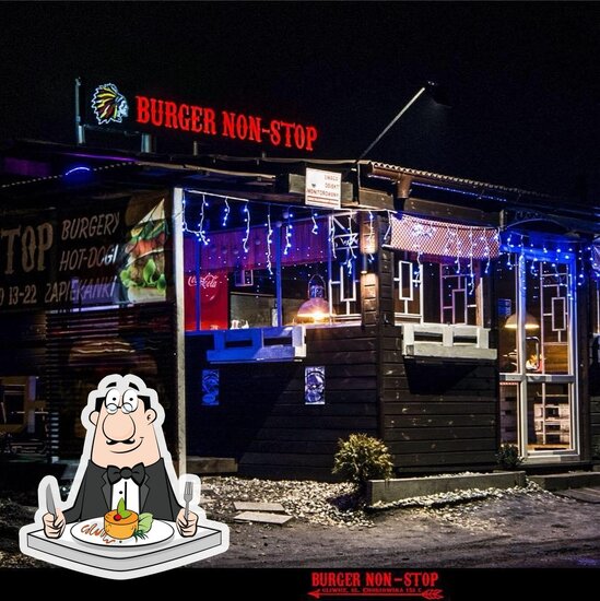 Menu at Burger Non-Stop restaurant, Gliwice