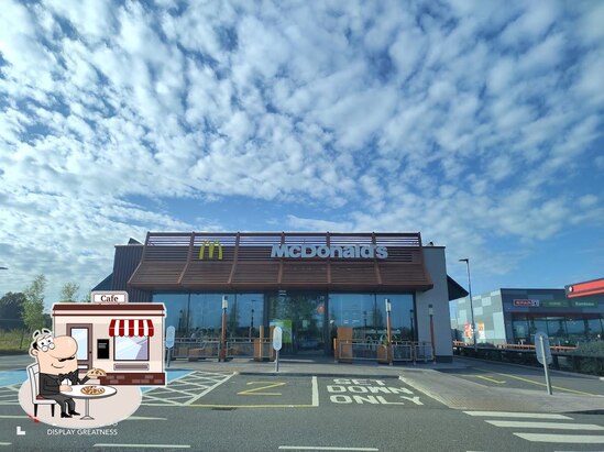 Carta del restaurante McDonald's, Naas, Monread Rd