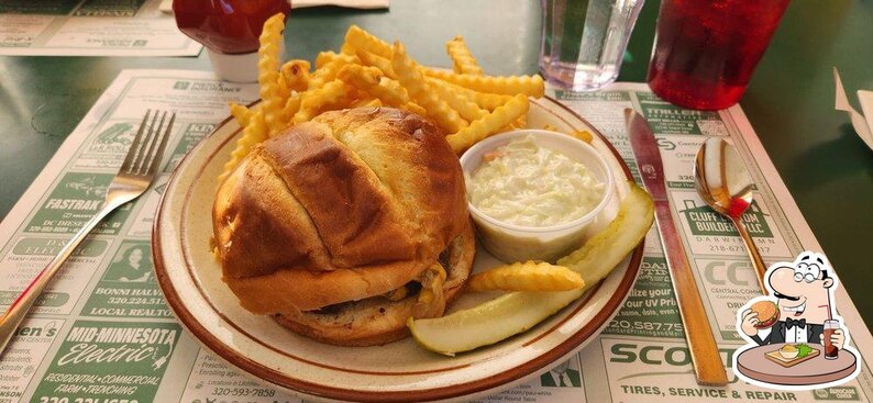 Menu at Swan's Cafe, Litchfield, E Frontage Rd