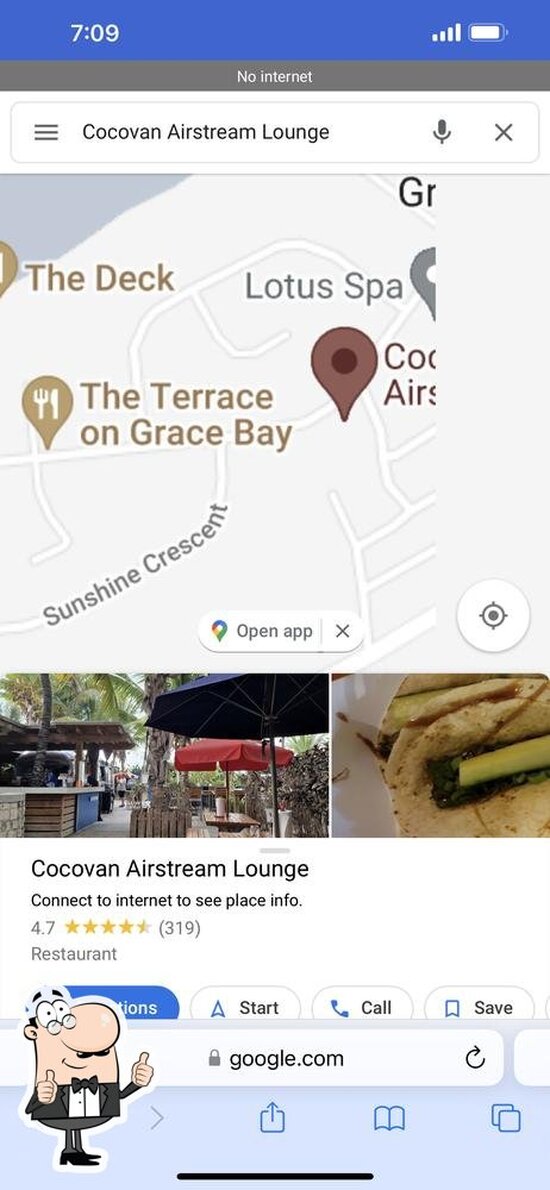 Cocovan Airstream Lounge in Avon Park - Restaurant menu and reviews