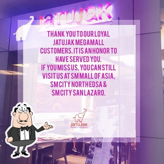Menu at Jatujak Thai Resto restaurant, Pasay