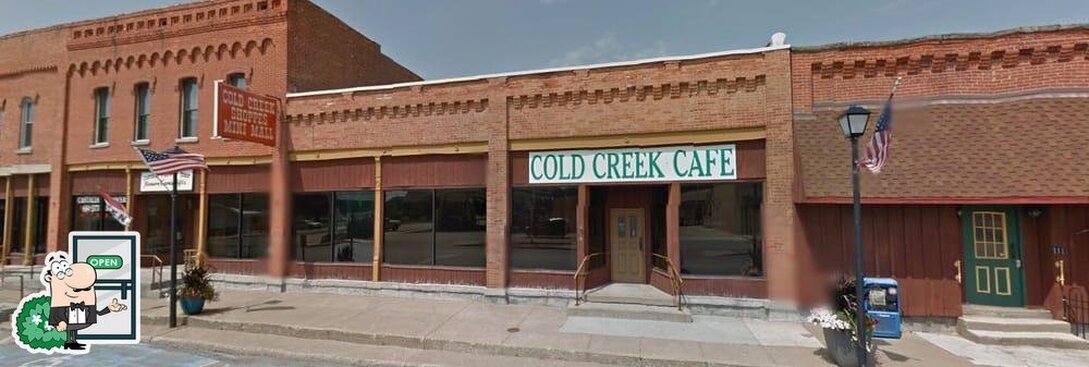 Menu at Cold Creek Cafe, Castalia
