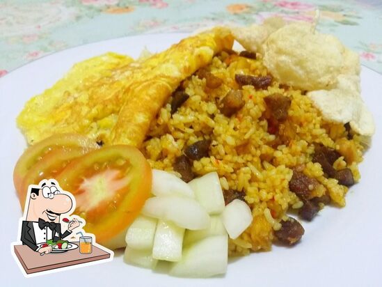 Menu at Nasi Goreng Kambing Bang Beken restaurant, Kangkung
