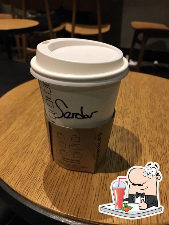 Menu at Starbucks, Istanbul, Mumhane Cd. No:50