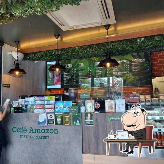 Menu at Café Amazon cafe, Bangkok, 555 Vibhavadi Rangsit Rd
