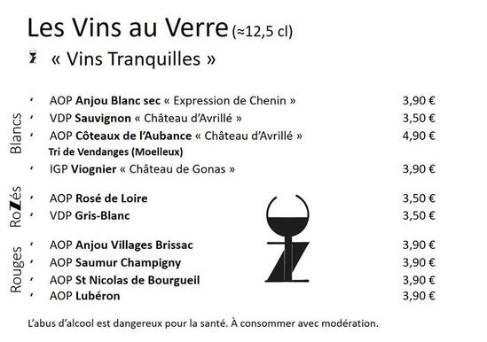 Menu au Le ZINC - Restaurant, Saint-Barthélemy-d'Anjou
