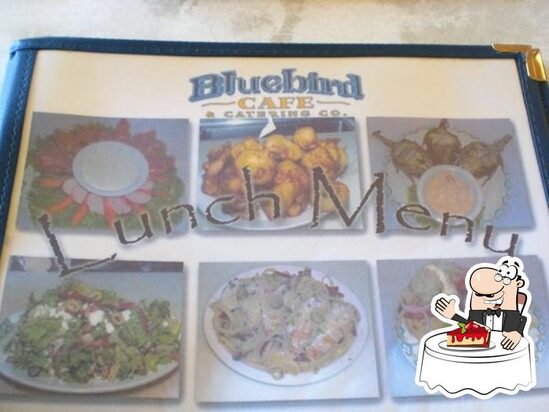 Menu at Bluebird Cafe, Hopland, US-101