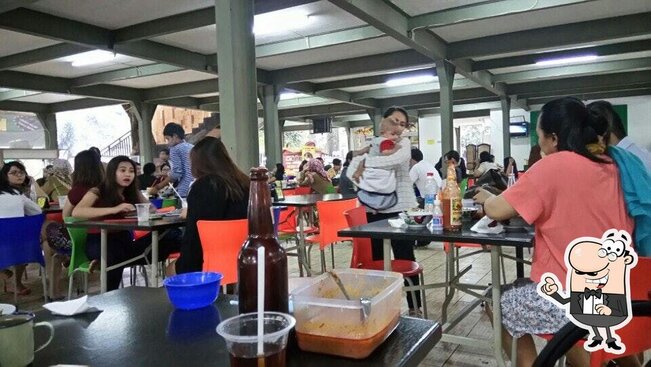 Menu at Manunggal Pujasera cafeteria, Bandung