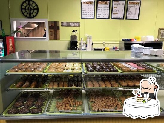 Menu at Max's Donut Shop, Corinth