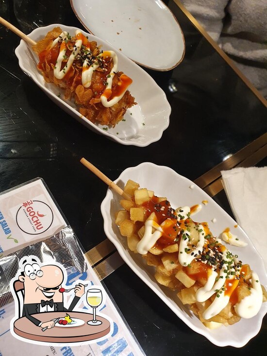 Menu at GoChu, Rotterdam