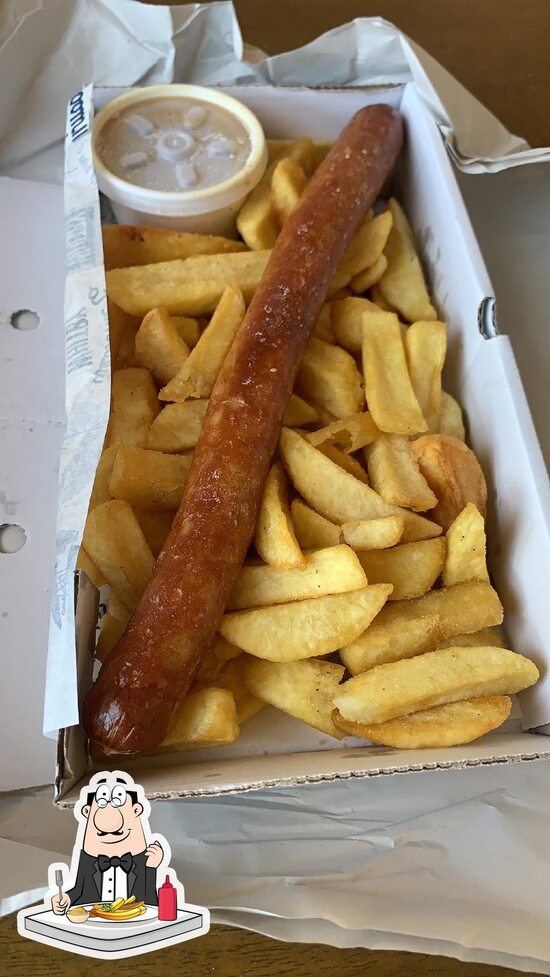 Menu at Elizabeth Street Fish & Chips restaurant, Blackpool
