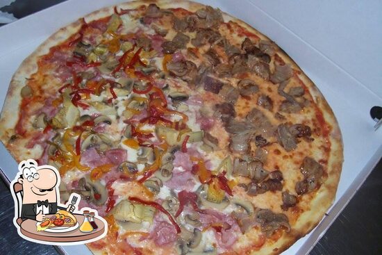 Menu at regno della pizza, Rivera
