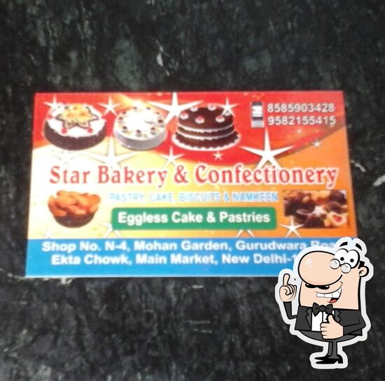 Menu at Star Bakery & Confectionery, Delhi, Shop No-N-4