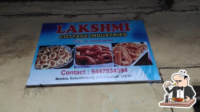 Menu at Lakshmi Cottage Industries CMS, Pirayiri