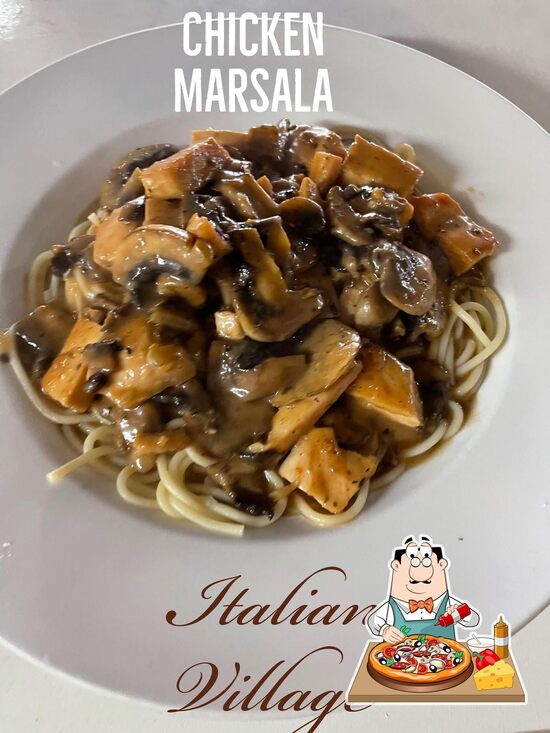 Menu at Italian Village restaurant, Corsicana