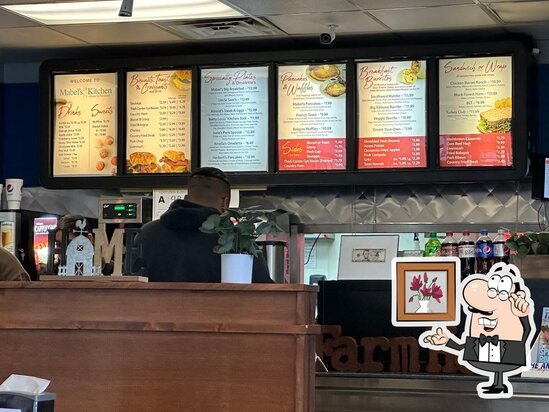 Menu at Mabel's Kitchen BBQ, Cherokee