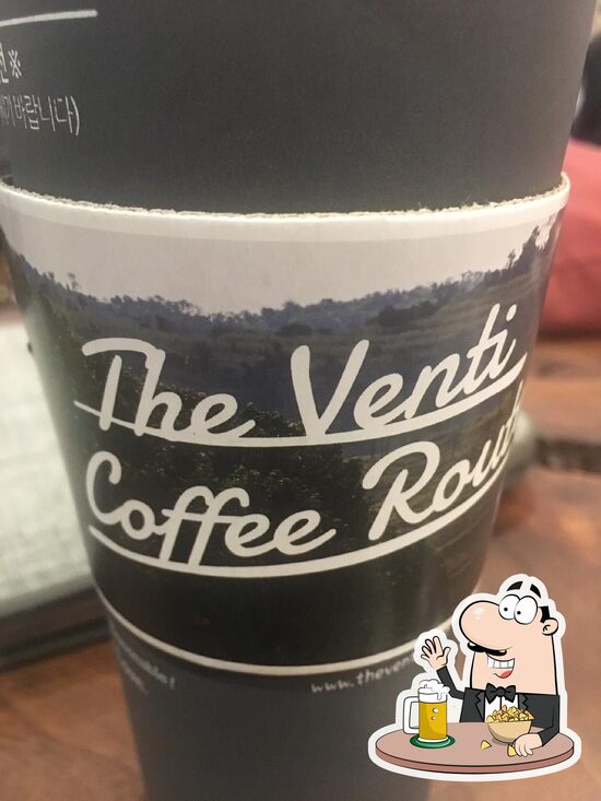 Carta del café The Venti, Busan, 55-22 Daeyeon 3(sam)-dong